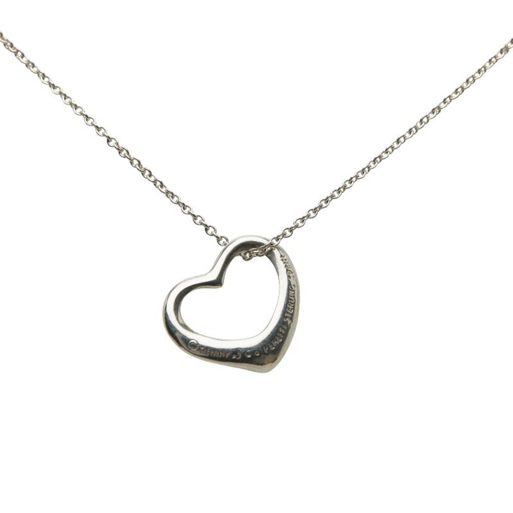 Tiffany & Co. | Bags | Tiffany Open Heart Necklace Silver Co | Poshmark
